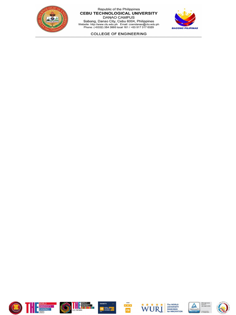 Ctu Coe Blank File | PDF