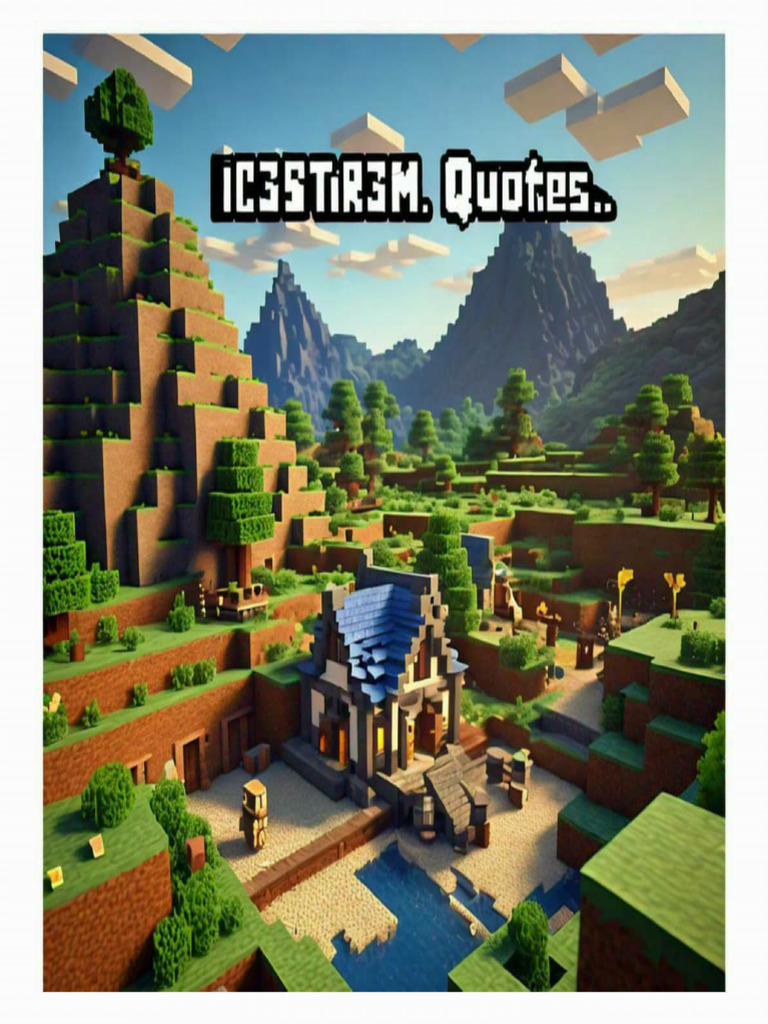 Minecraft Qoutes #IC3STR33M | PDF