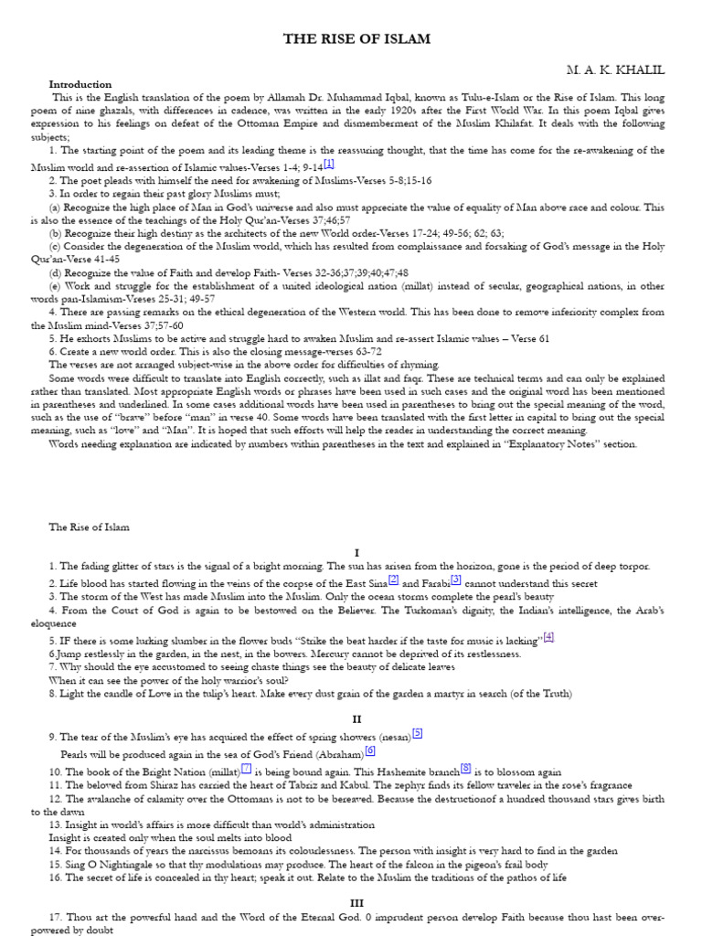 THE RISE OF ISLAM | PDF | Quran | Islam
