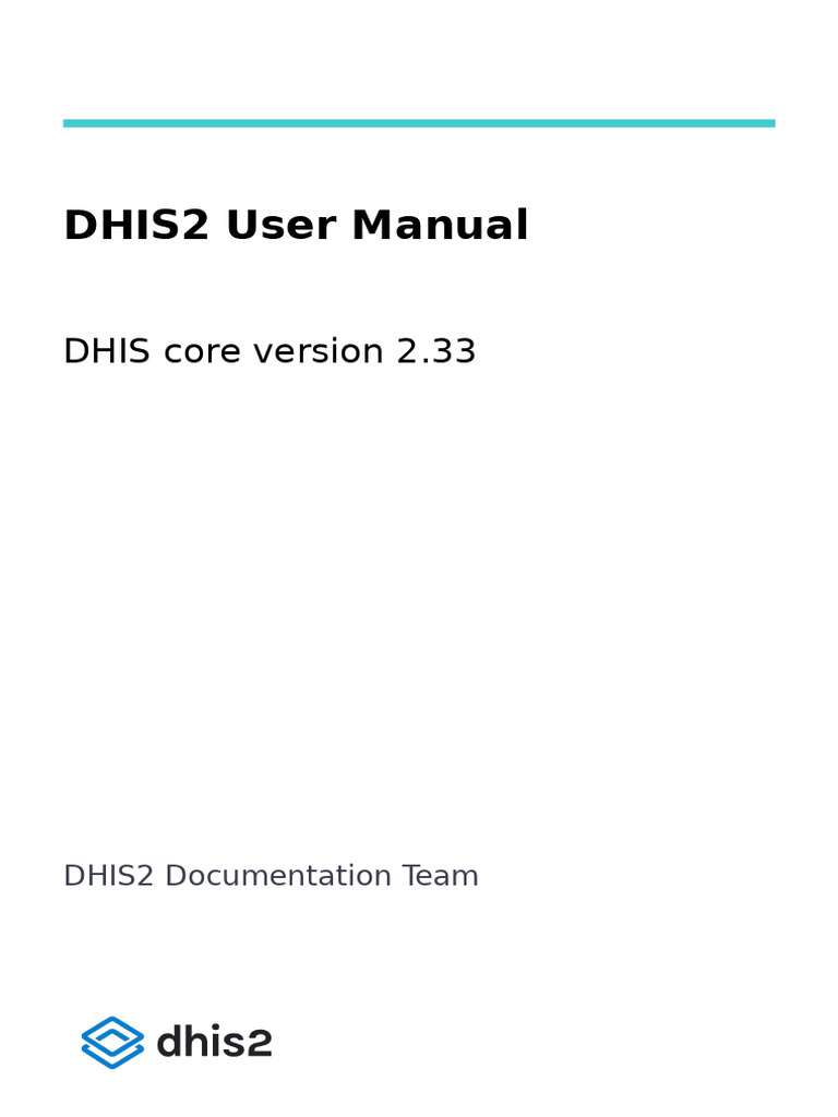 Dhis2 User Manual | PDF | Online And Offline | Server (Computing)