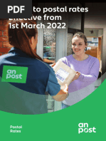 International Post Charges Guide 2021 | PDF | Postage Stamp | Mail