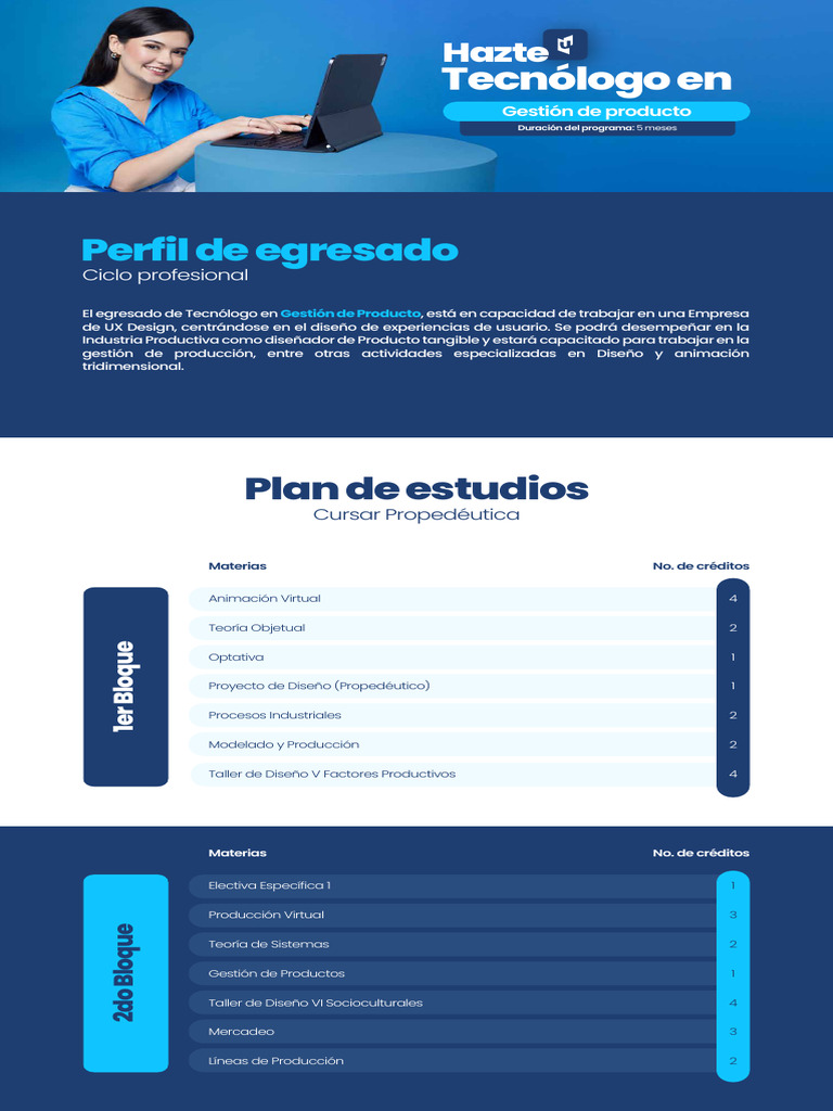Gestión de Producto - Usj | PDF | Diseño | Plan de estudios