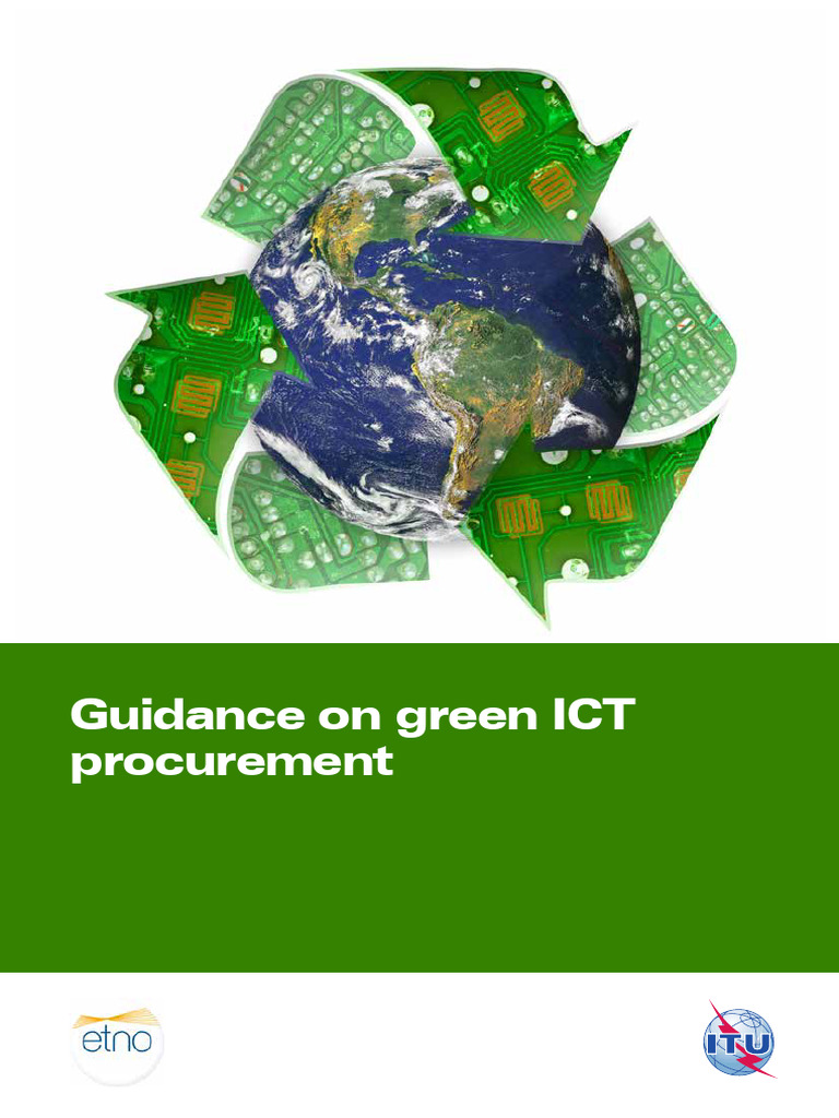 Guidance On Green ICT Procurement: December 2012 | PDF | Life Cycle ...