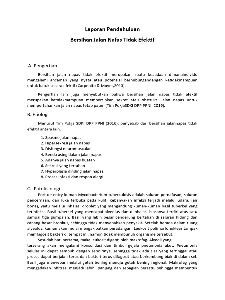 Laporan Pendahuluan | PDF