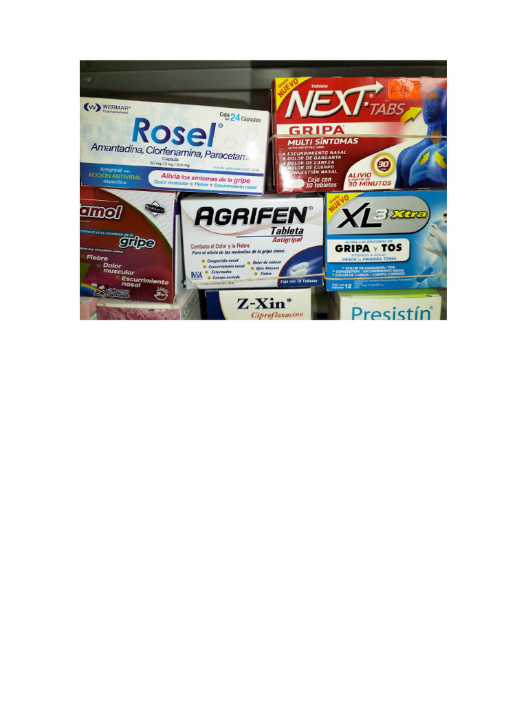Mejores Medicamentos para La Gripa | PDF