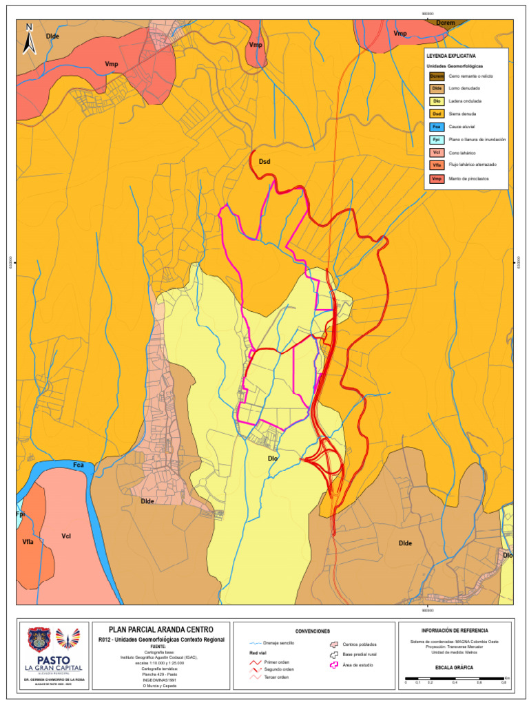 R012 - Unidades Geomorfologicas Contexto Regional | PDF | Geofísica | Geodesia