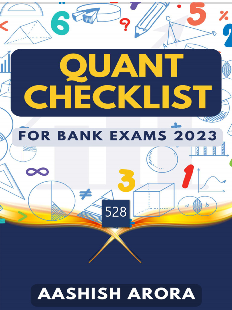 Bank Exam Preparation Checklist 2024 | PDF