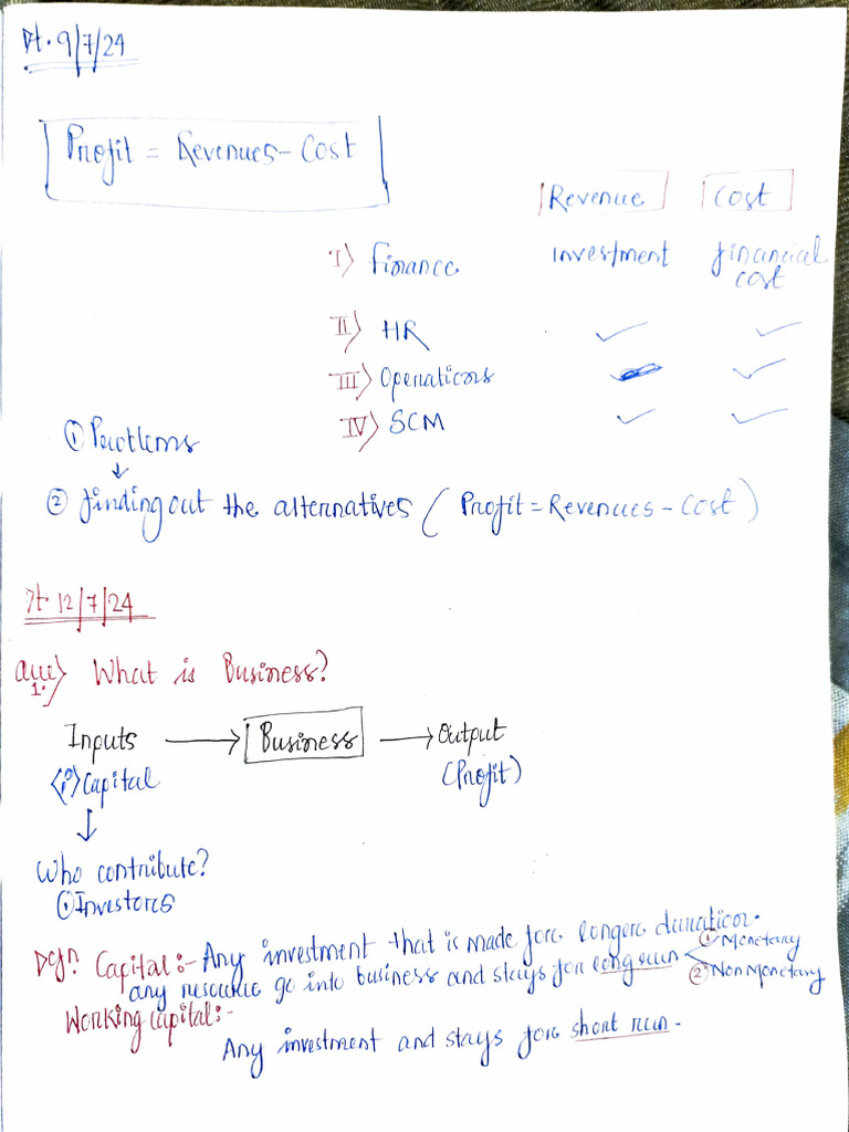 FA Notes | PDF