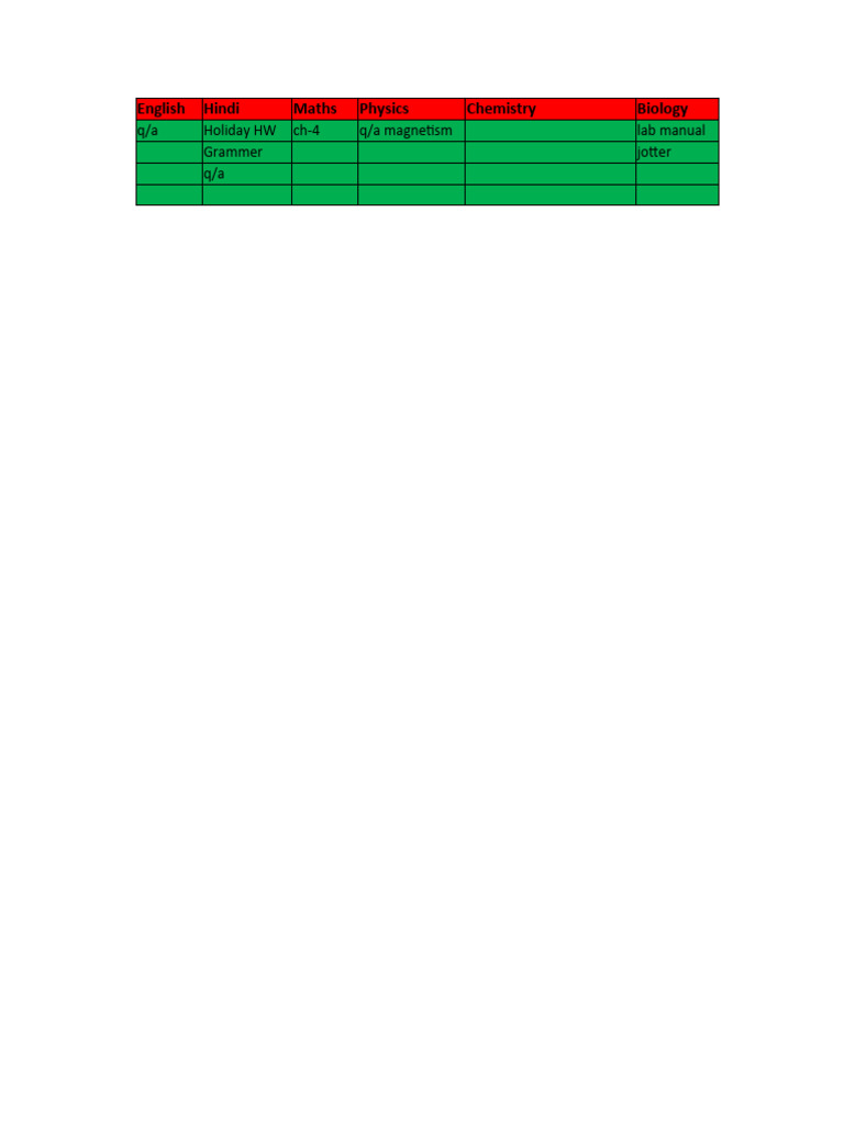School Work | PDF