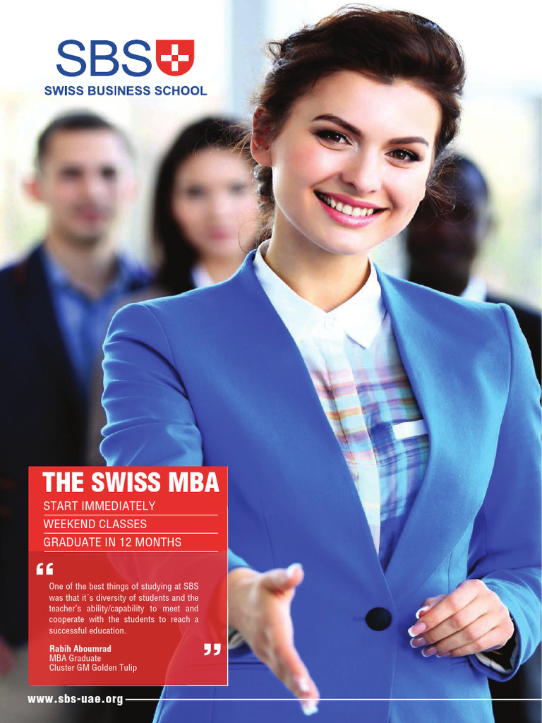 Brochure - 1545029987-BS MBA Brochure - UAE | PDF | Master Of Business ...