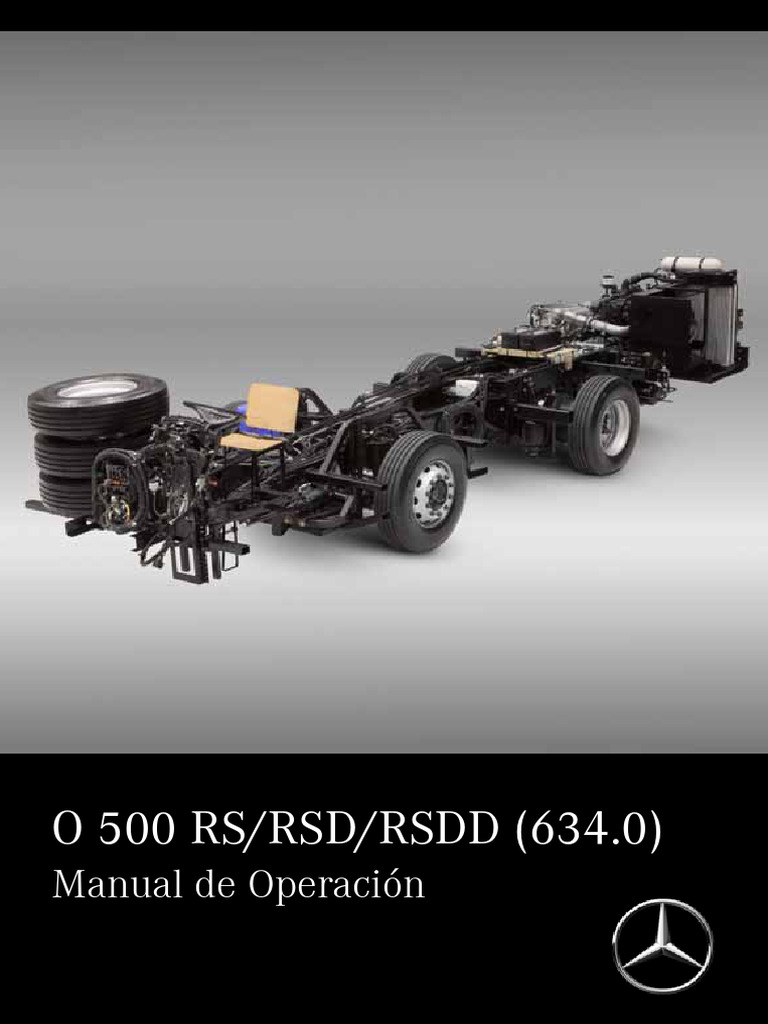 Manual Operacion MB O500 | PDF | Tecnologías automotrices | Vehículo de ...