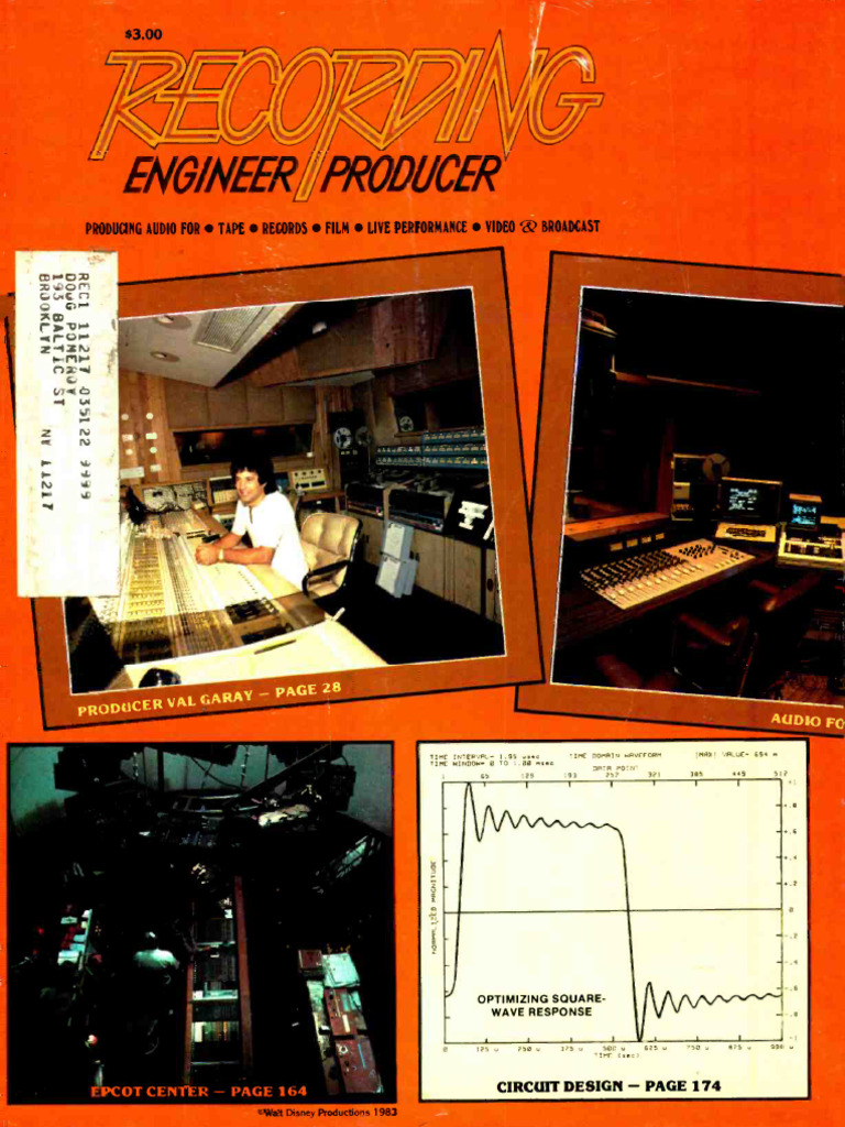 Recording 1983 10 | PDF | Sound Recording And Reproduction | Digital Audio