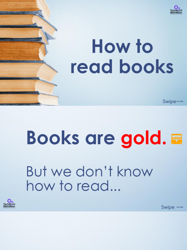 How to Read Books | PDF