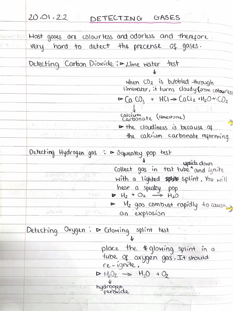 chem detecting gases | PDF