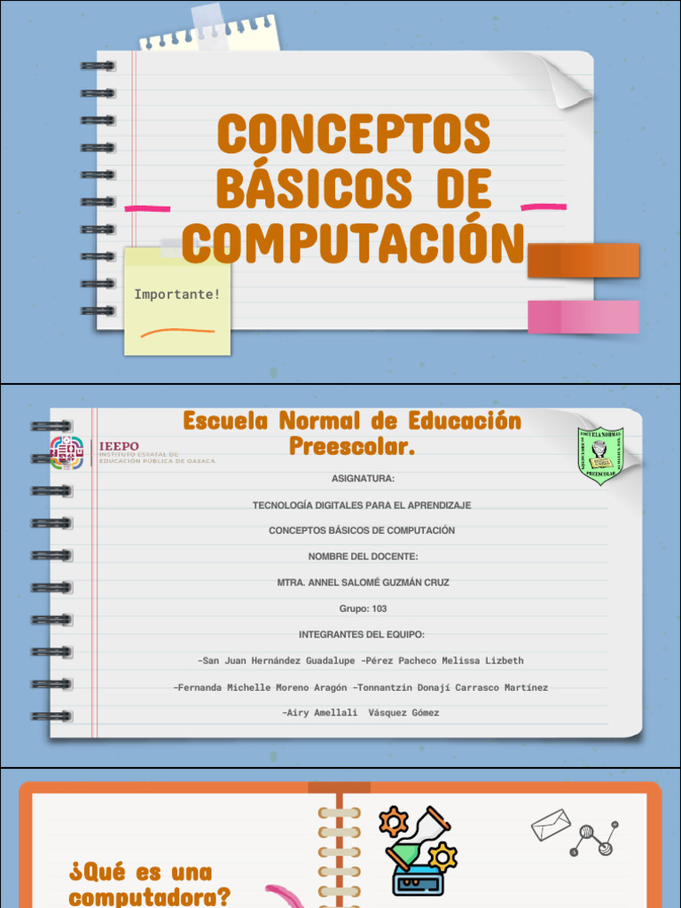 Conceptos Básicos de Computación | PDF | Hardware de la computadora | Informática