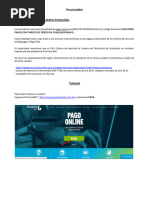 Instructivo de Pago FATSA Online | PDF