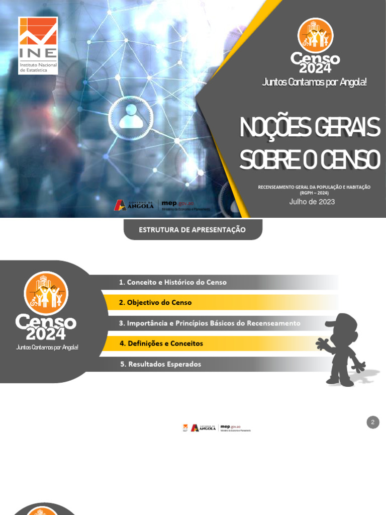 01 - Apresentação - Modelo - Noções Gerais Sobre o Censo - 2024 - Did ...
