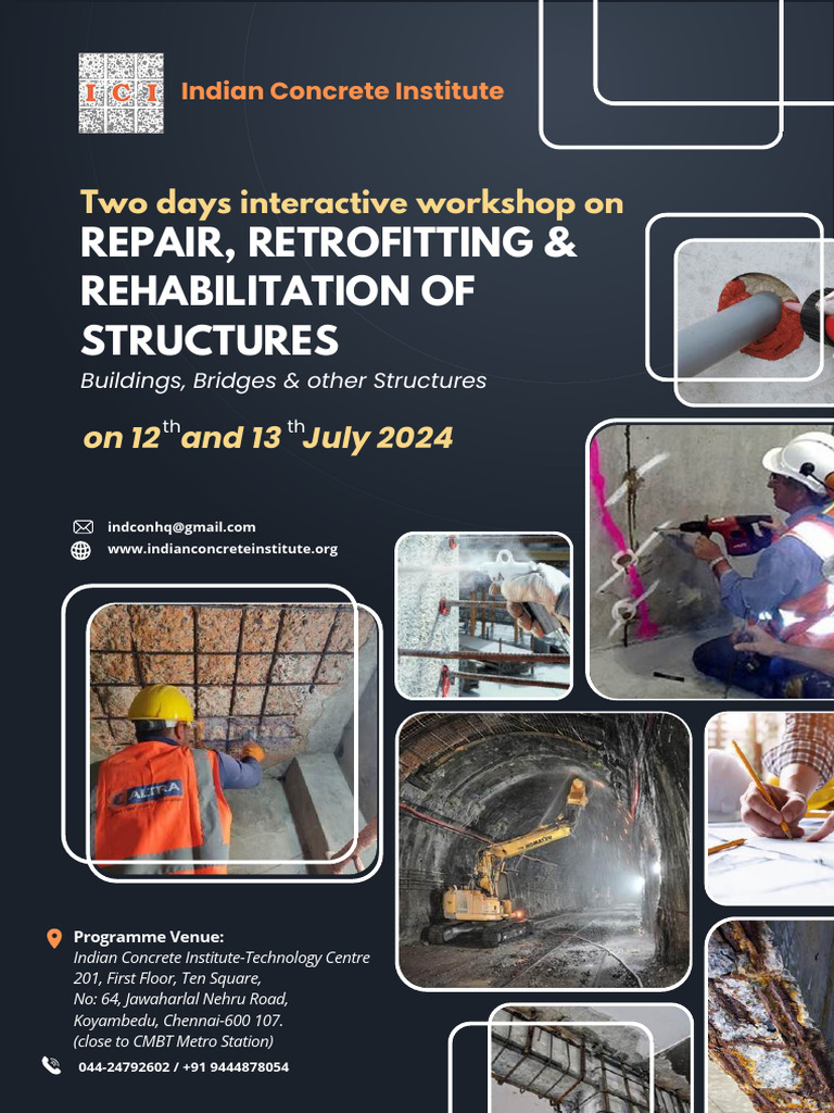 Two-Day Interactive Workshop On Repair Retrofitting Rehabilitation of ...