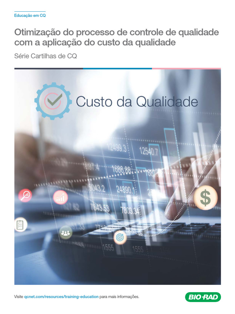 Cartilha - Otimizacao Do Processo de Controle de Qualidade | PDF | Qualidade (negócios) | Despesa