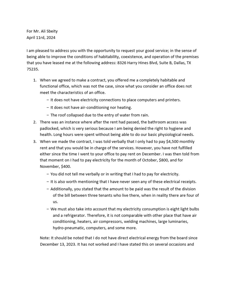 Letter To Ali 2 | PDF