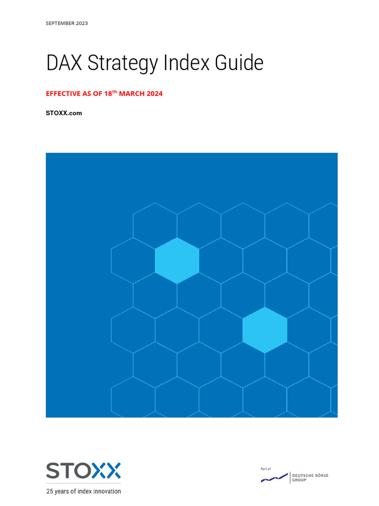 DAX_Strategy_Index_Guide | Download Free PDF | Put Option | Option (Finance)