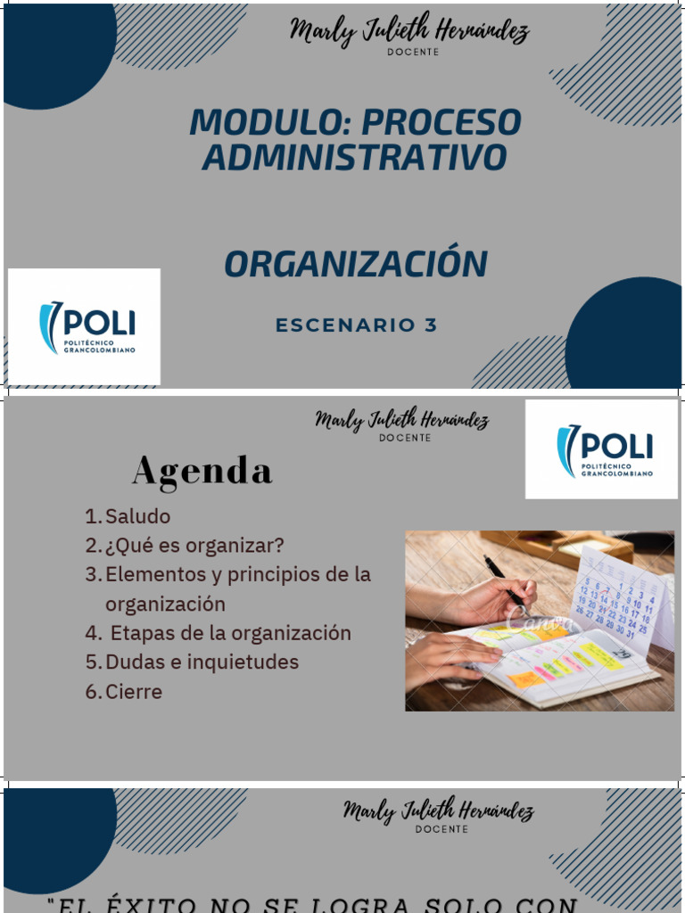 Proceso Administrativo escenario 3 | PDF | Business | Negocios económicos