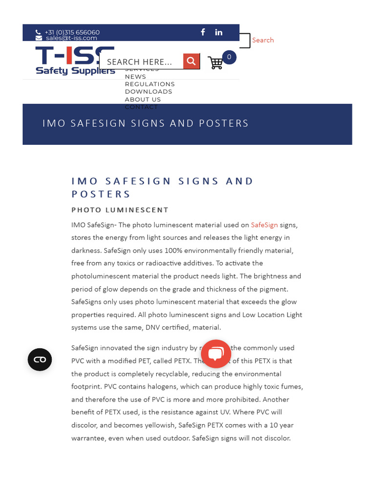IMO SafeSign Signs and Posters - Regulations by T-IsS | PDF | Polyvinyl ...