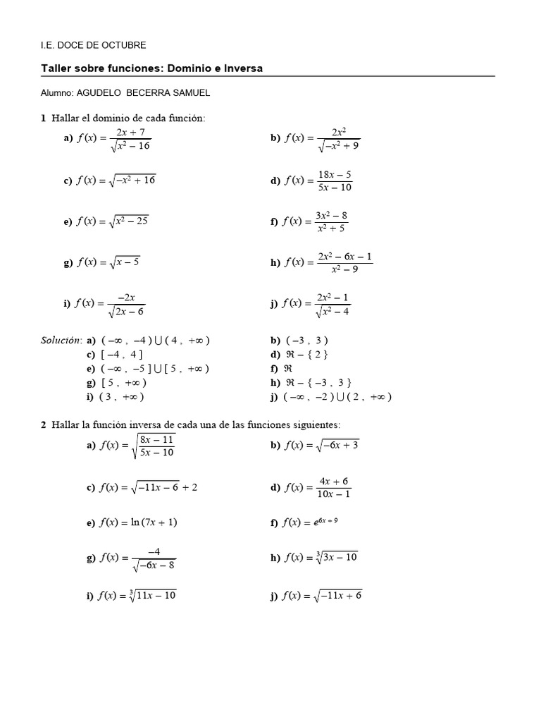 11-2 Dominio Inversa | PDF