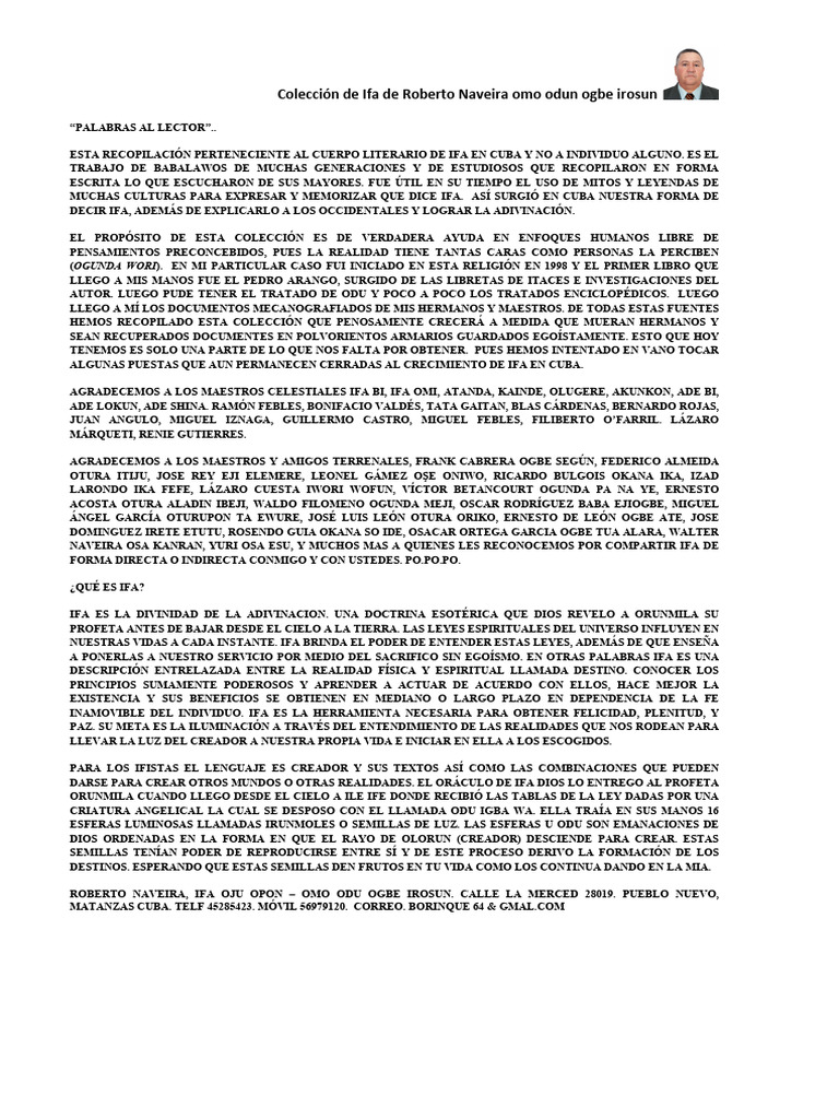 Odi Kana | PDF | Creencia religiosa y doctrina