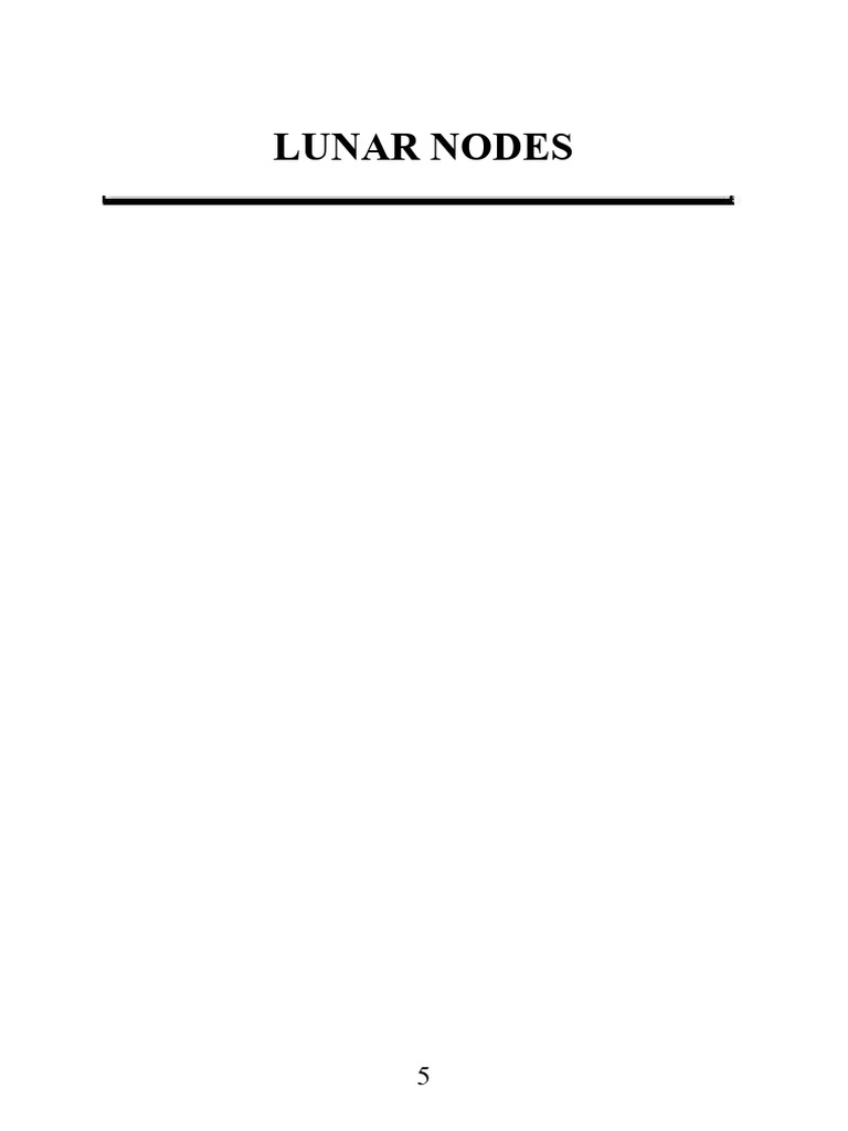 Lunar Nodes Discover Your Soul's Karmic Mission | PDF | Horoscope ...