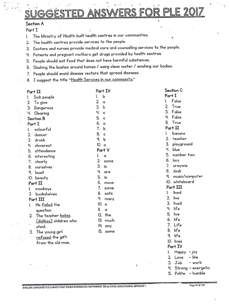 2017 English Memo | PDF