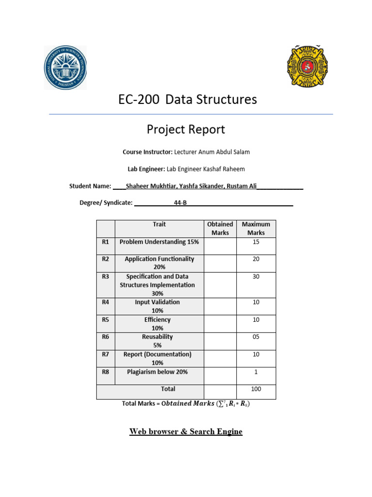 DSA Final Report | PDF | World Wide Web | Internet & Web DSA Final Report | PDF | World Wide Web | Internet & Web