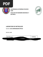 Partes y uso del comparador óptico | PDF | Óptica | Science