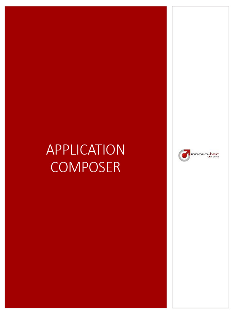 Application Composer | PDF
