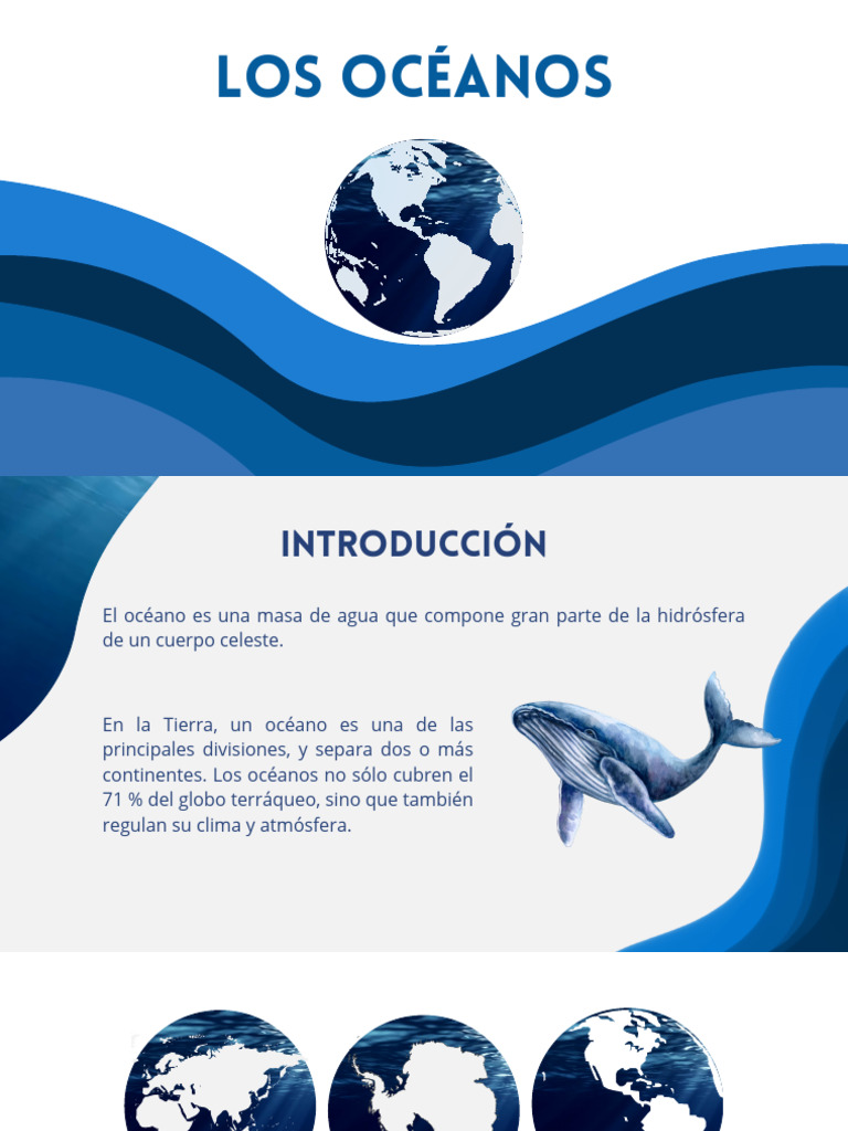 Los Océanos | PDF | Océanos | océano Atlántico