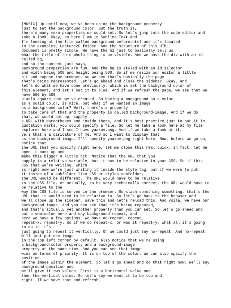 15.the Background Property | PDF | Computing