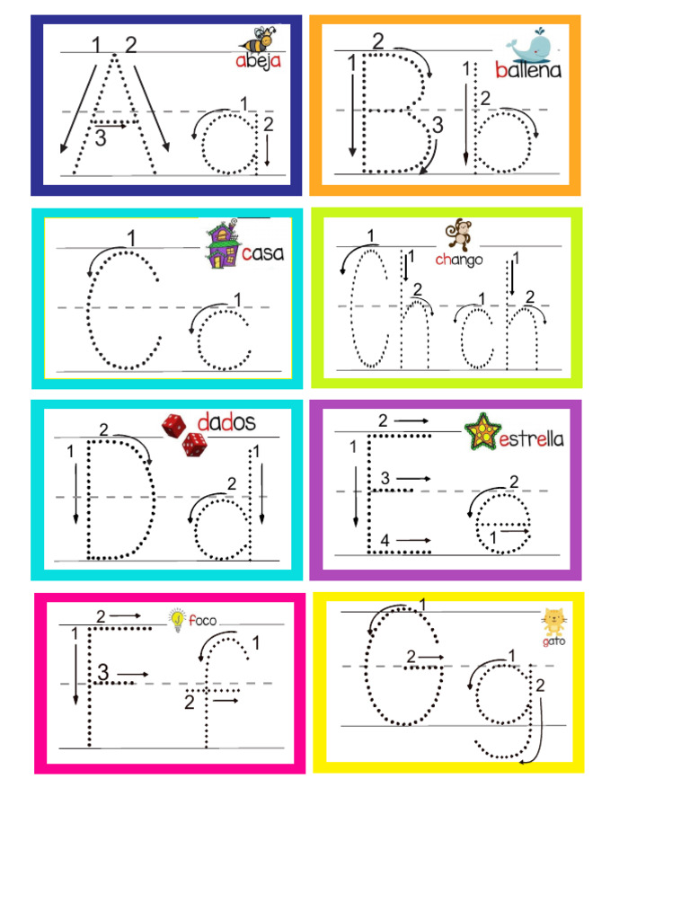 ABC para Corregir y Trabajar El Trazo | PDF