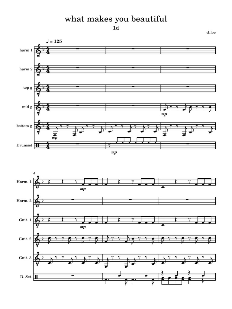 What Makes You Beautiful | PDF