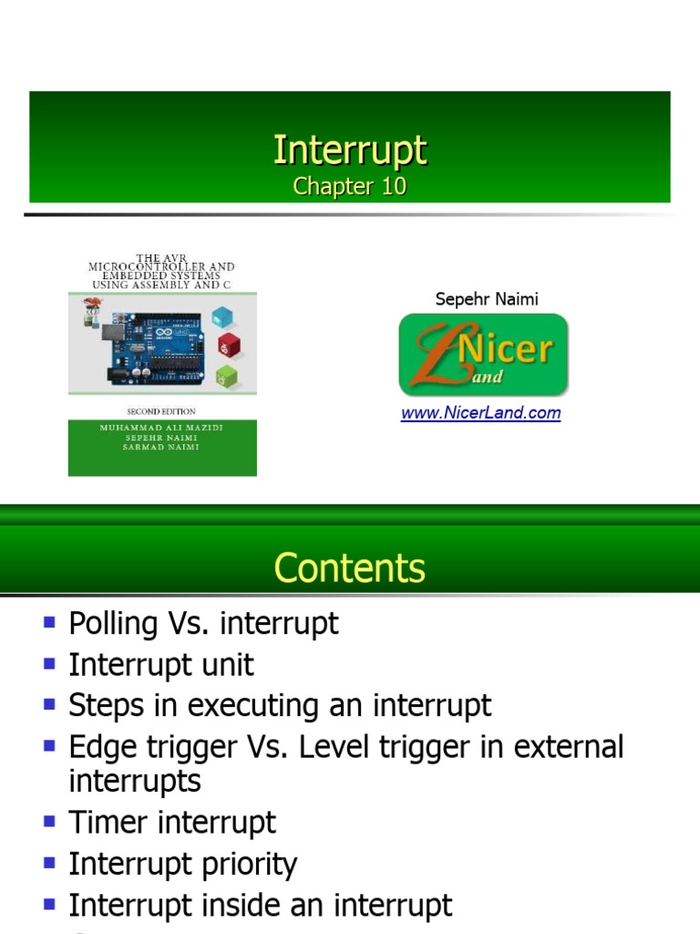 10 Interrupt v21 Rev1 | PDF | Microcontroller | Electrical Engineering