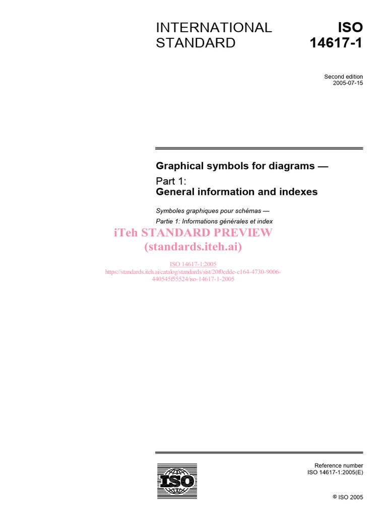 Iso 14617 1 2005 | PDF | International Organization For Standardization ...