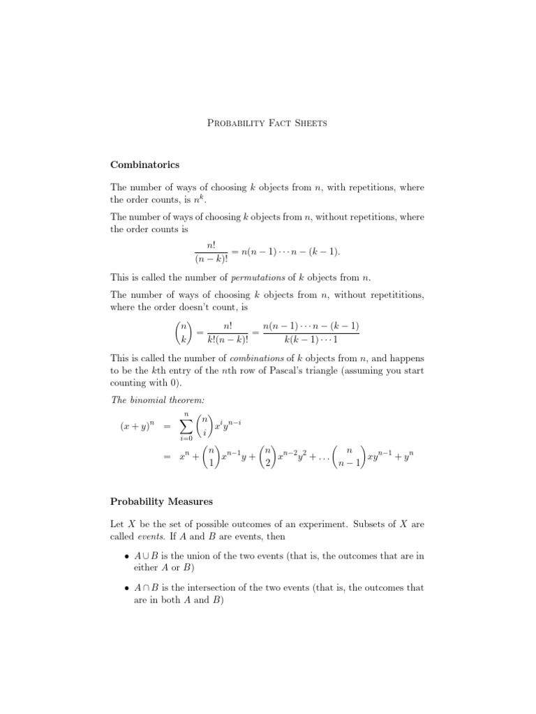 Prob | PDF | Probability | Measure Theory