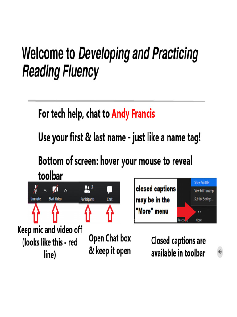 Enhancing Reading Fluency Techniques | PDF | Reading Comprehension ...