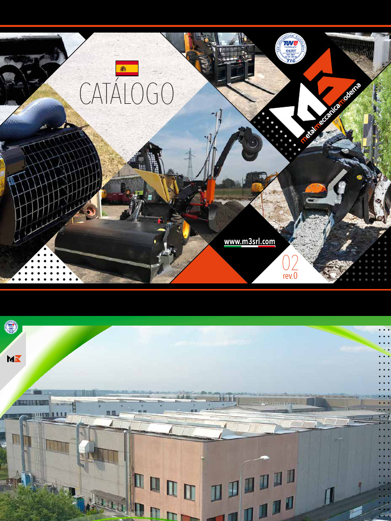 M3 Catalogo ESP | PDF | Tractor | Máquina elevadora