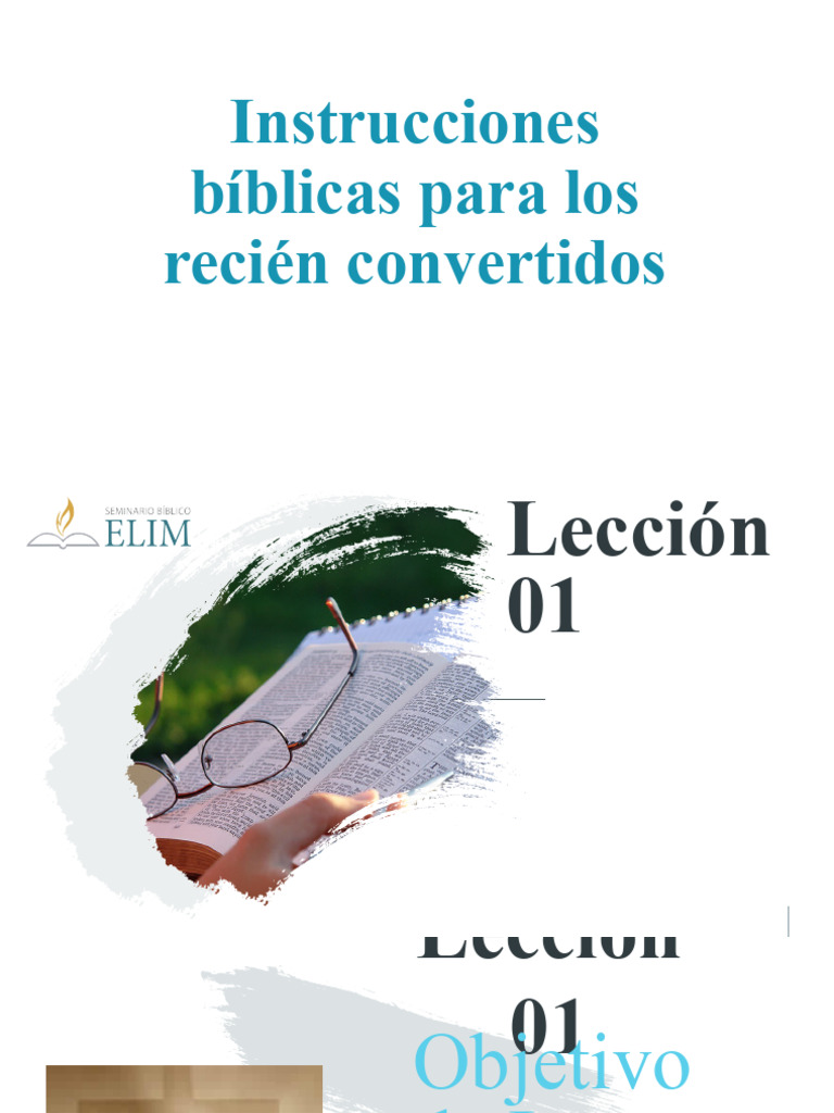 Leccion 01 - Objerivos de La Iglesia Cristiana | PDF | Oración | Cristo (título)