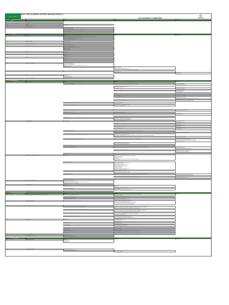 Cuadro General de Clasificacion Archivistica SIOP 2024 | PDF | Presupuesto | Informática