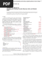 Astm C 936 - Compress | PDF | Concrete | Cement