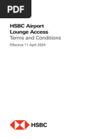 HSBC Premier Mastercard Lounge Access | PDF | Airport Lounge | Airport