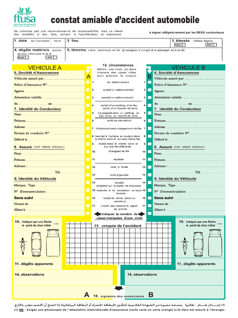 Constat Amiable Couv.pdf 1 | PDF