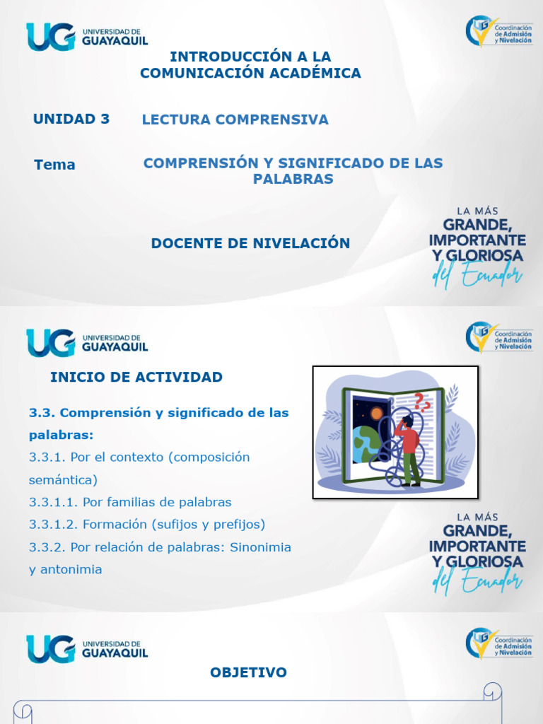 Comprensión de Palabras en Contexto | PDF | Palabra | Mecánica del lenguaje