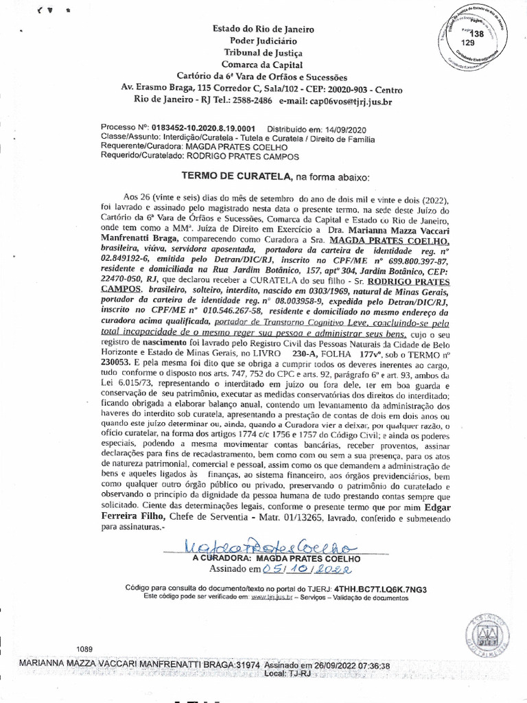 Entendendo A Procuração De Curatela: Conceito E Aplicações – IUJLEO